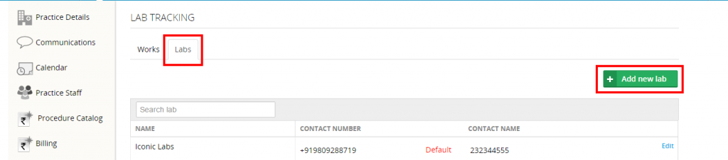 All about Lab Tracking in Practo Ray Dental EMR – Practo Help