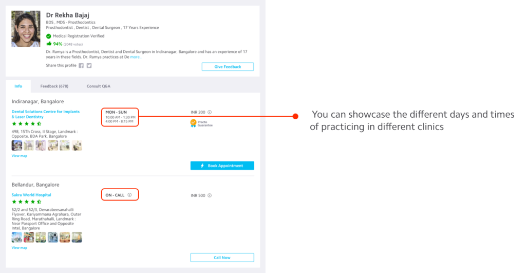Practo Profile Guidelines for Practice Managers & Doctors – Practo Help
